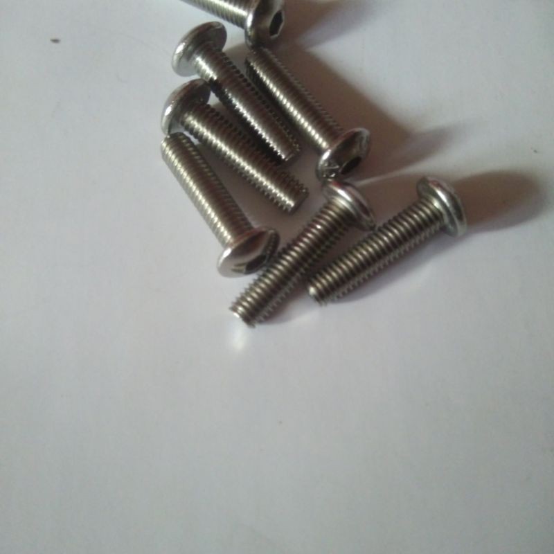 Jual Baut L Stainless Button Ukuran M5 x 20 | Shopee Indonesia
