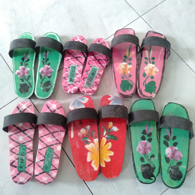 Jual SANDAL BAKIAK TEROMPAH KAYU SANDAL TEKLEK SANDAL RUMAH ALAS KAKI ...