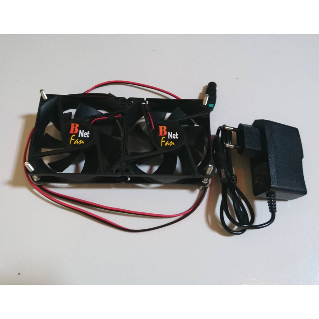 Jual DOUBLE FAN PENDINGIN MODEM WIFI ROUTER COOLER | Shopee Indonesia