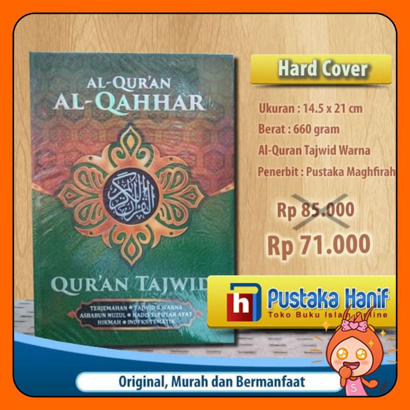 Jual Al-Quran Al Qahhar A5 - Tajwid Warna Pelangi | Shopee Indonesia