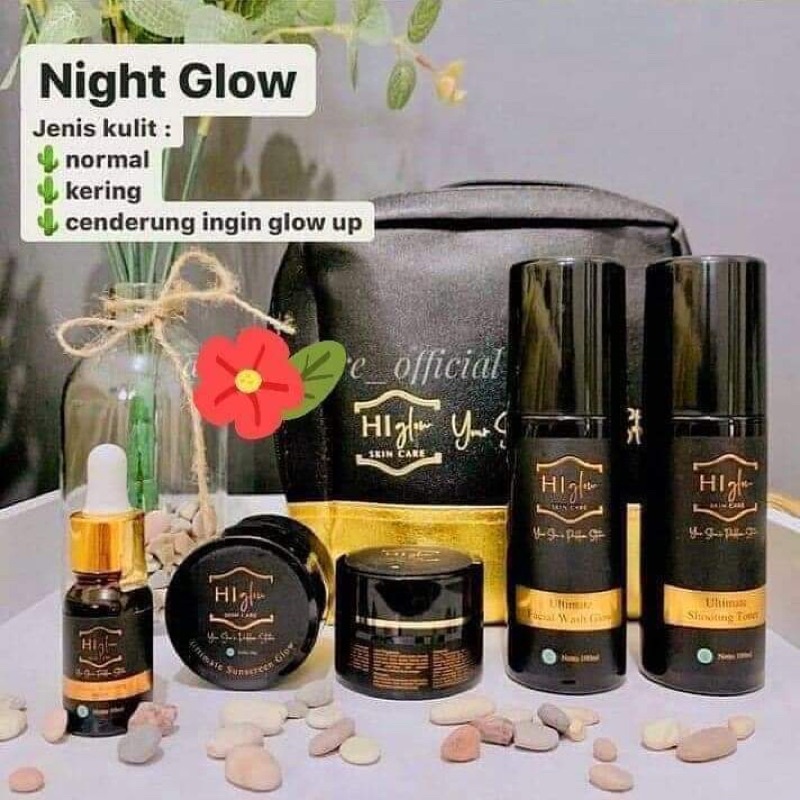 Jual HI GLOW NIGHT GLOW/ACNE PRONE/ACNE DARK SPOT/REMOVE SPOT | Shopee Indonesia