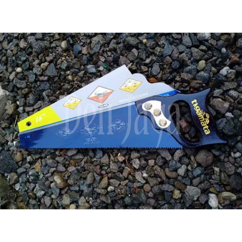 Jual Gergaji tangan Kayu cap Mata Tiga Mata 3 mata Schliper Original ...