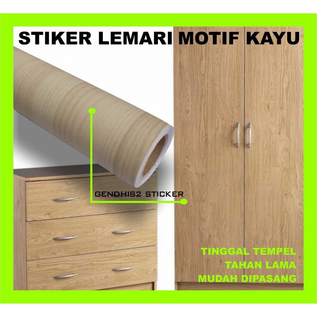 Jual Stiker Meja dan Lemari Motif Serat Kayu | Shopee Indonesia