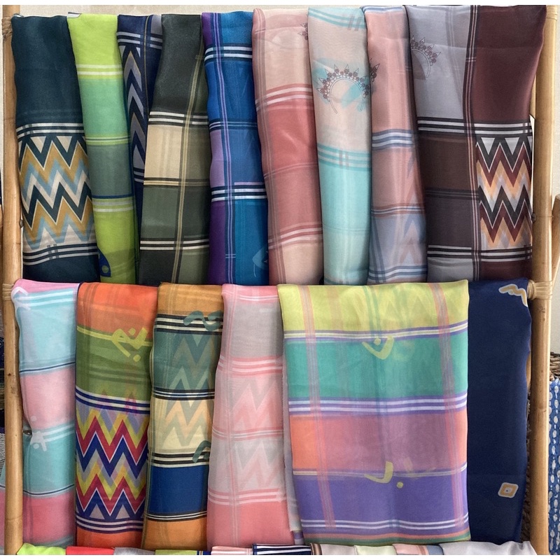 Jual Kain MALABBIRI Organza Bahan Baju Bodo Khas Makassar Sulawesi ...