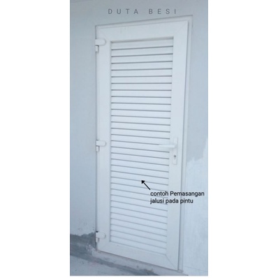 Jual Jalusi pintu besi / Ventilasi udara 2,4 meter tebal 1,3 mili ...