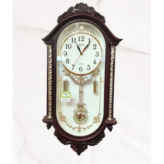 Jual jam dinding bunyi westminster perjam sakana besar | Shopee Indonesia