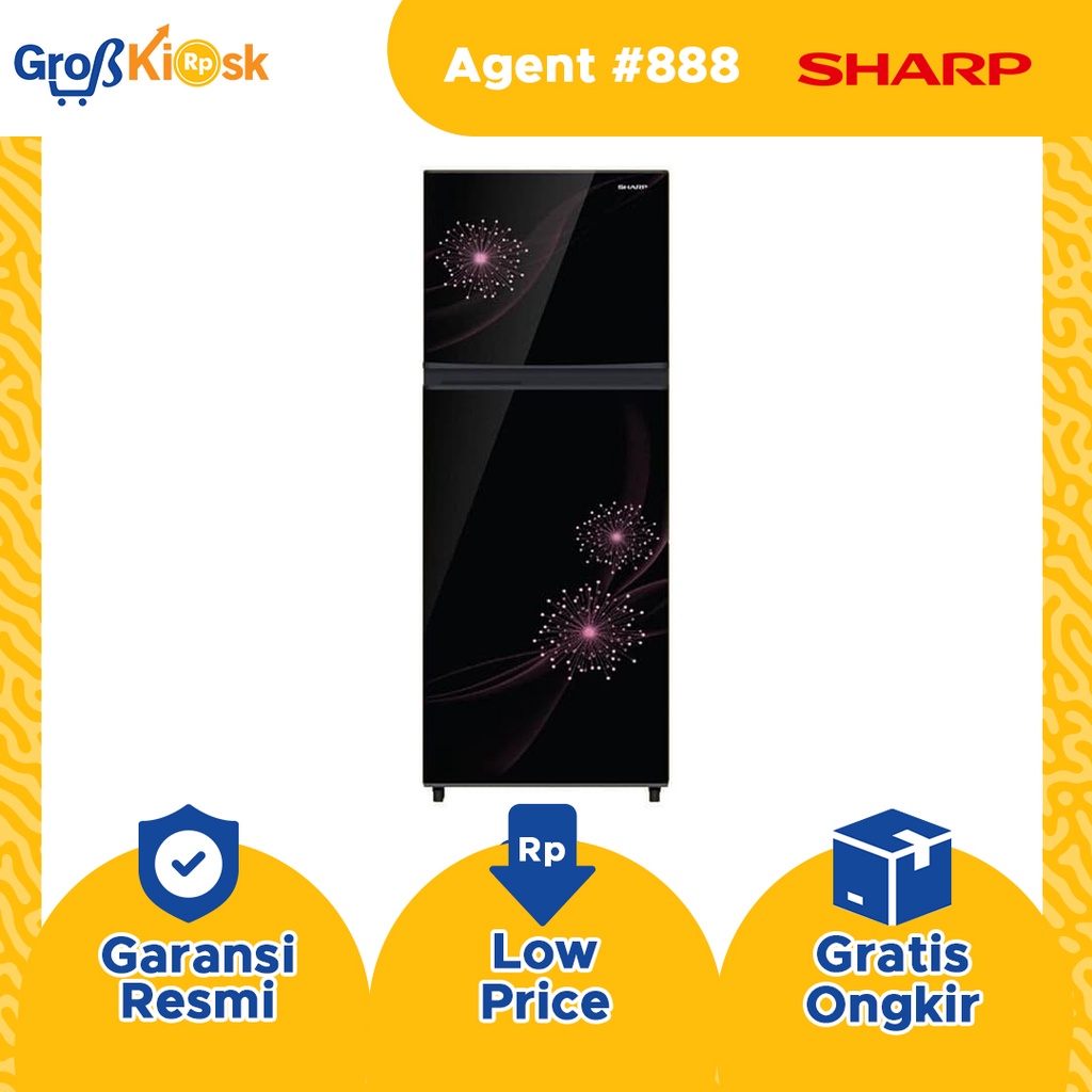 Jual Sharp KULKAS 2 Pintu SJ-317MG-DB/DP / SJ 317 MGDB / SJ 317 MGDP | Shopee Indonesia