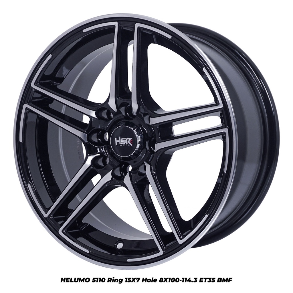 Jual Velg Mobil HSR HELUMO 5110 Ring 15 Pelek Racing Calya Sigra Brio Datsun I Toko Velg Gresik ...