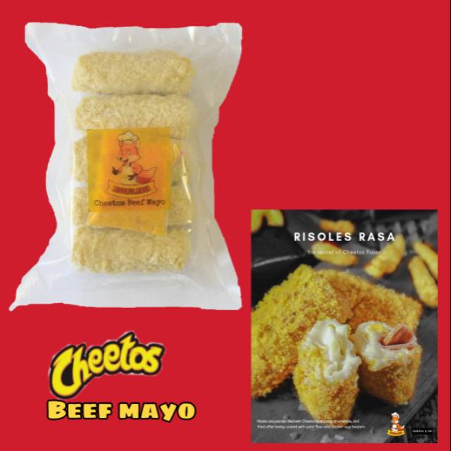 Jual Risoles rasa cheetos Beef Mayo (risol mayonaise surabaya) | Shopee ...