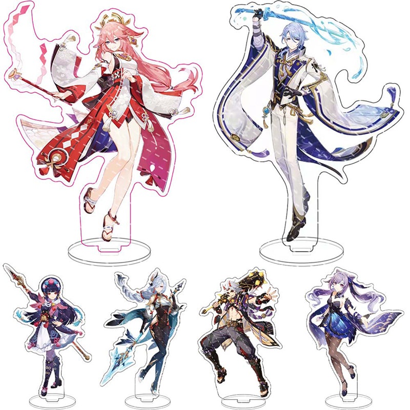 Jual PREORDER 1 Pcs Game Genshin Impact Kamisato Ayato Stand Acrylic ...