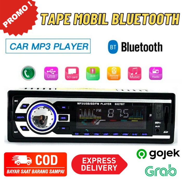 Jual Tape Mobil Bluetooth Audio / Tip Mobil USB MP3 FM Radio / Tape ...