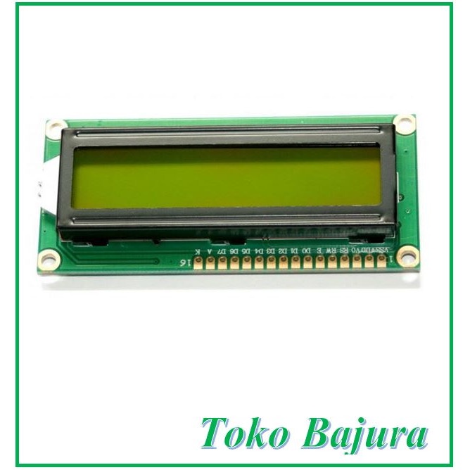 Jual LCD 1602 Display 16 x 2 baris Back light biru dan hijau | Shopee ...