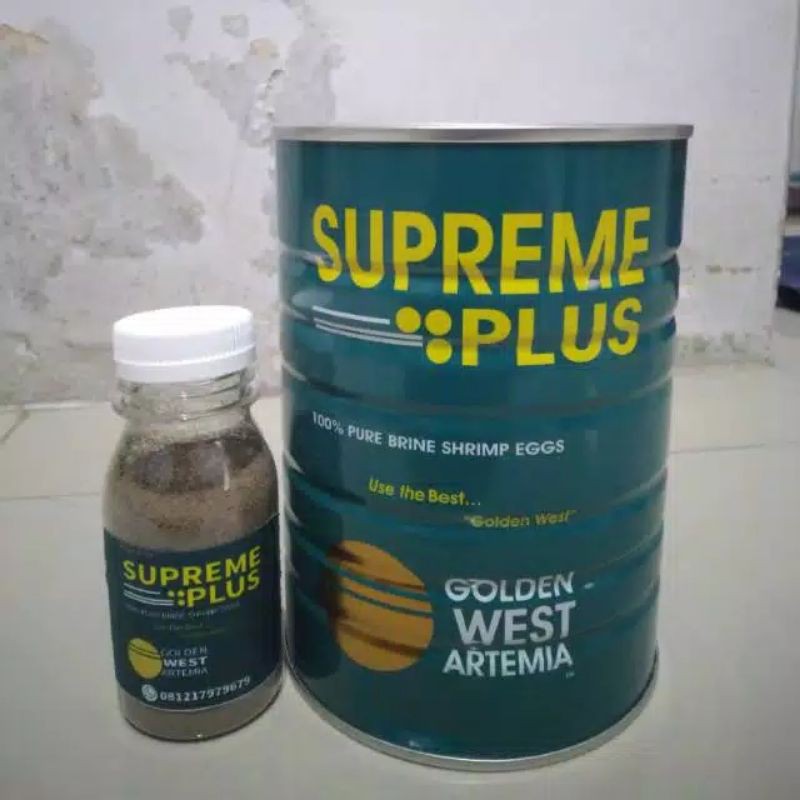 Jual Artemia Supreme Plus 20gram pakan ikan dan udang Repacking ...