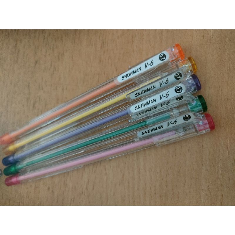 Jual ballpoint / bolpoin / pen / / pulpen / bolpen / pena snowman V3 V5 ...