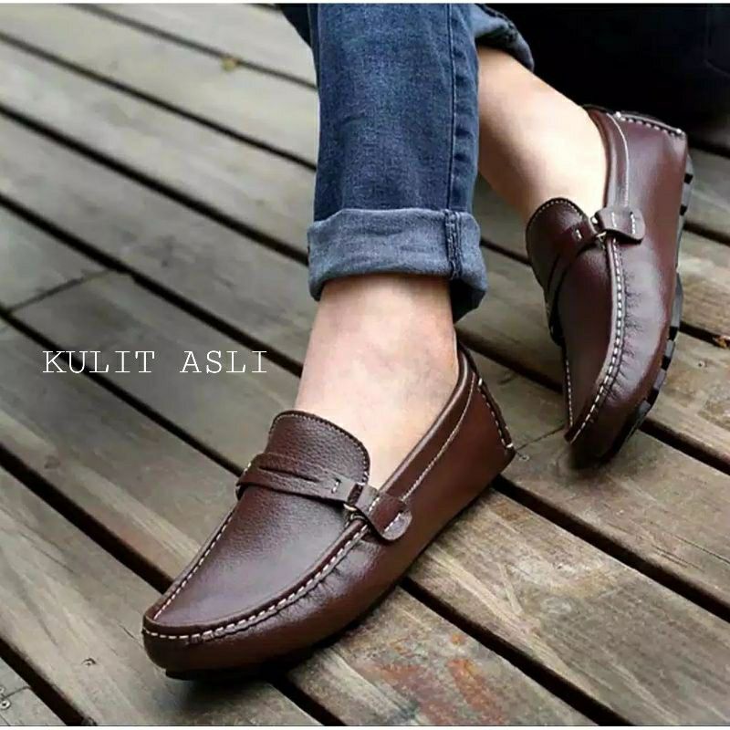 Jual COD - SEPATU PANTOFEL PRIA KULIT ASLI - PANTOFEL PANSUS FORMAL ...