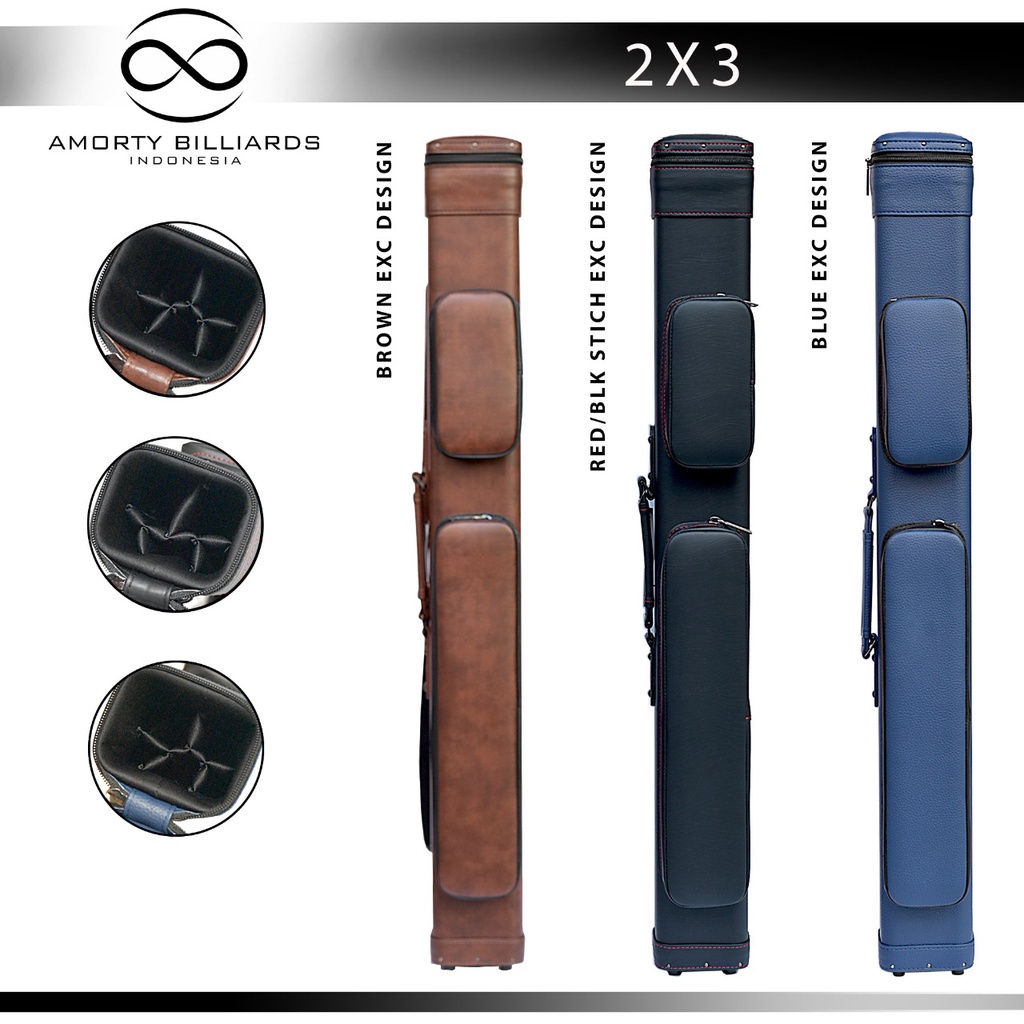 Jual Cue Case EXC Design 2x3 | Shopee Indonesia