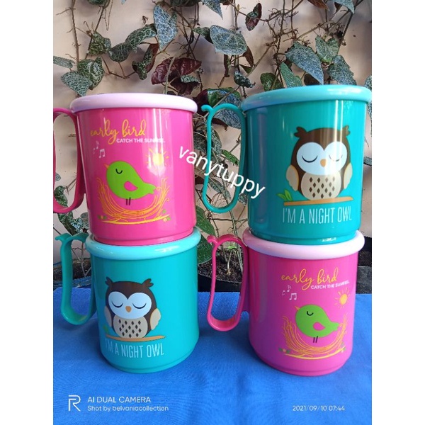 Jual mug cangkir gelas jumbo tahan panas 600ml tupperware | Shopee ...
