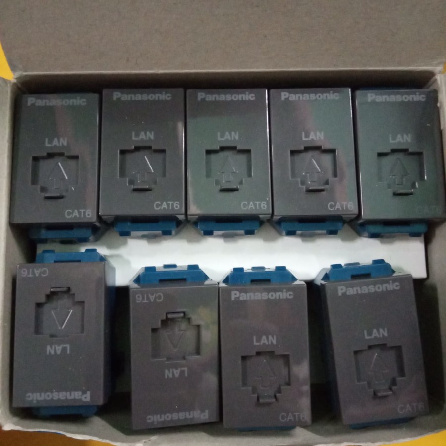 Jual Mata saklar data Cat6 Panasonic WEJ24886H / data modular | Shopee ...