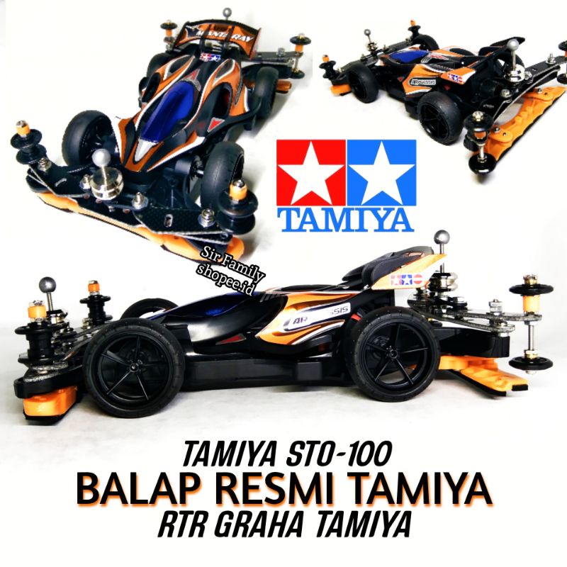 Jual Original Tamiya Mini 4WD _ Tamiya BMAX / Tamiya Side Damper / Tamiya BMAX GP _ Tamiya Siap ...