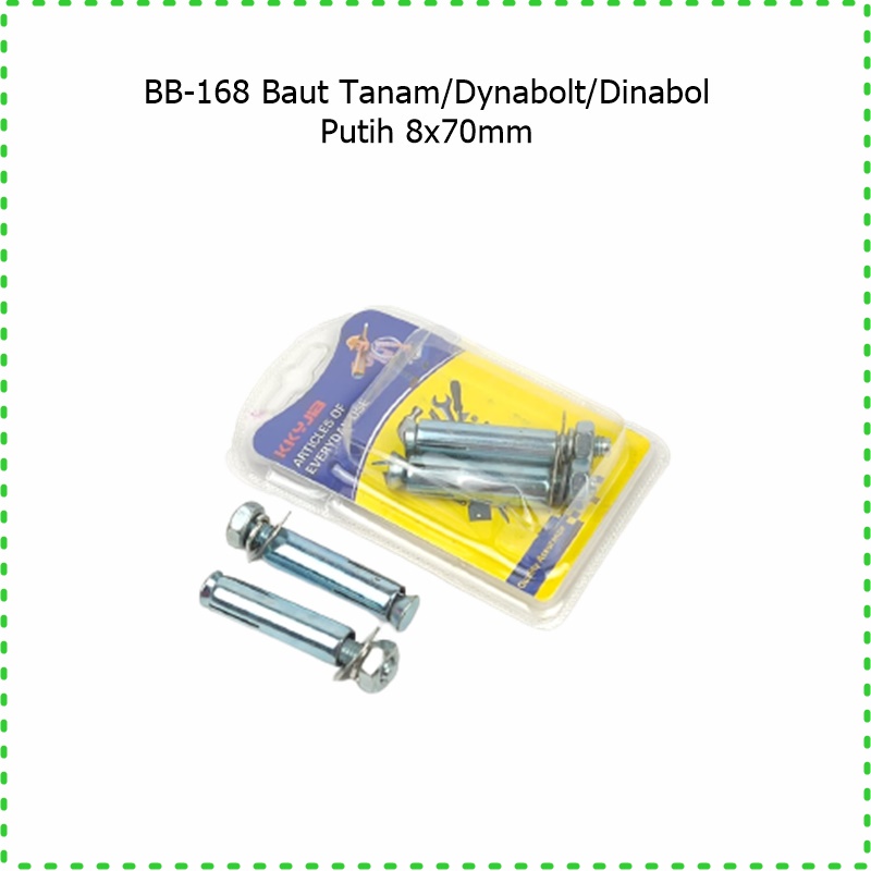Jual Baut Tanam/Dinabol/Dynabolt 8x70mm | Shopee Indonesia