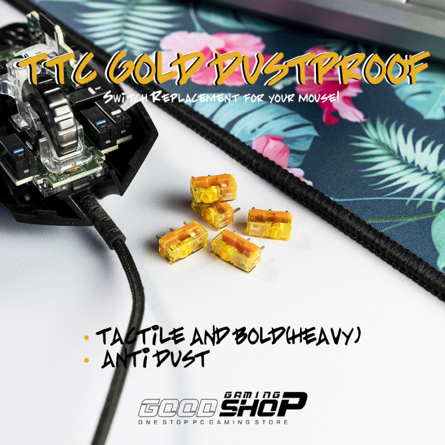 Jual TTC Gold Dustproof - Mouse Switch | Shopee Indonesia