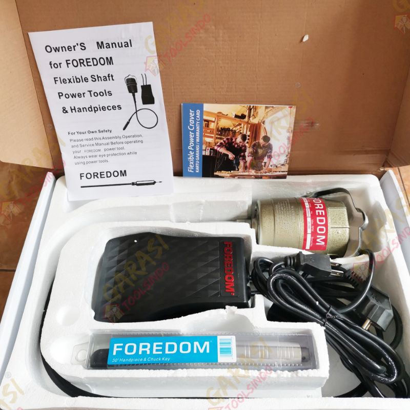 Jual ORIGINAL FOREDOM bor gantung FOREDOM CC30 bor tuner set foredom ...