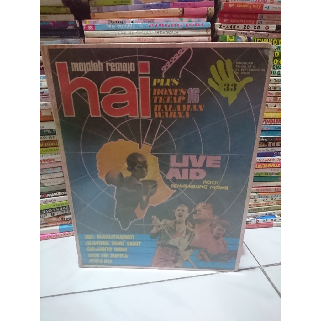 Jual Majalah Hai no 33--48 bundel tahun 1985 ada selipan | Shopee Indonesia