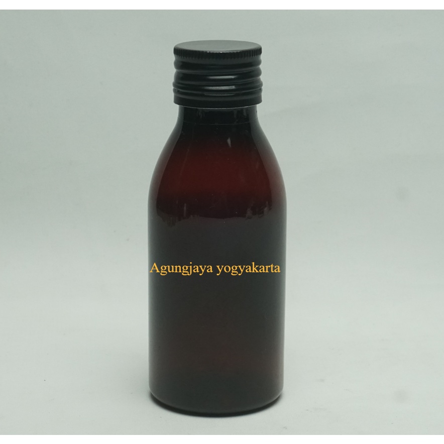 Jual Botol Sirup 120 ml Amber PET / Botol Obat Liquid/Botol Plastik ...