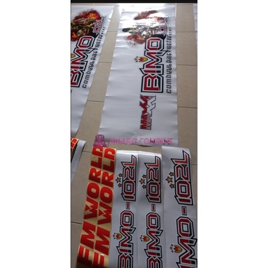 Jual Sticker Bimo 102 Combine Harvester Sparepart Alat Pertanian ...