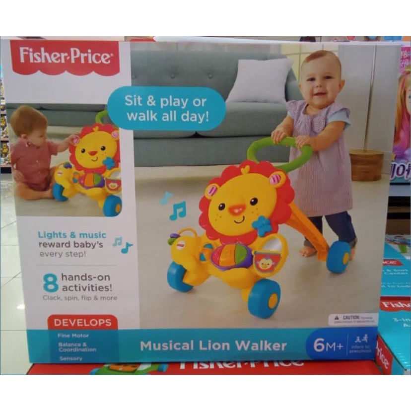 Jual Fisher price musical lion walker | Shopee Indonesia