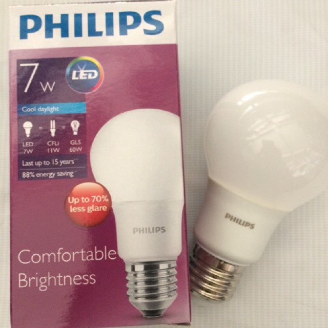 Jual Philips led 7w / Philips led 7 watt / Philips led 6500k / Philips ...