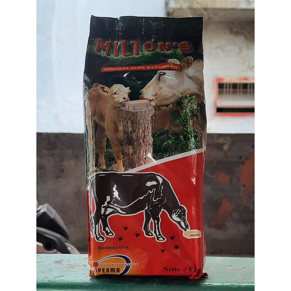 Jual Milton's Mineral Block untuk Sapi Kambing Domba 1 kg | Shopee ...