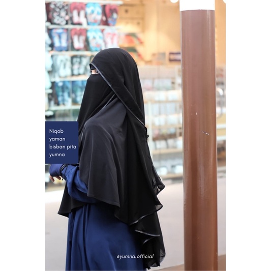 Jual [LENGKAP] CADAR NIQOB LAYER BANDANA YAMAN PONI BISBAN KHUSUS MATT ...