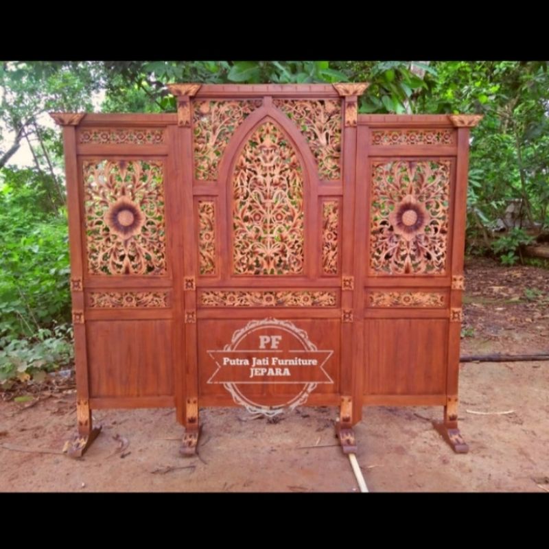 Jual Seketsel/ukir antik - Partisi sekat pemisah ruangan ukir Jepara ...