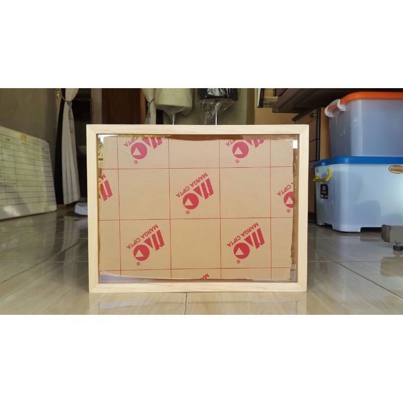 Jual Frame Mahar Kayu 3D Doble Akrilik/ figura kayu 3d | Shopee Indonesia