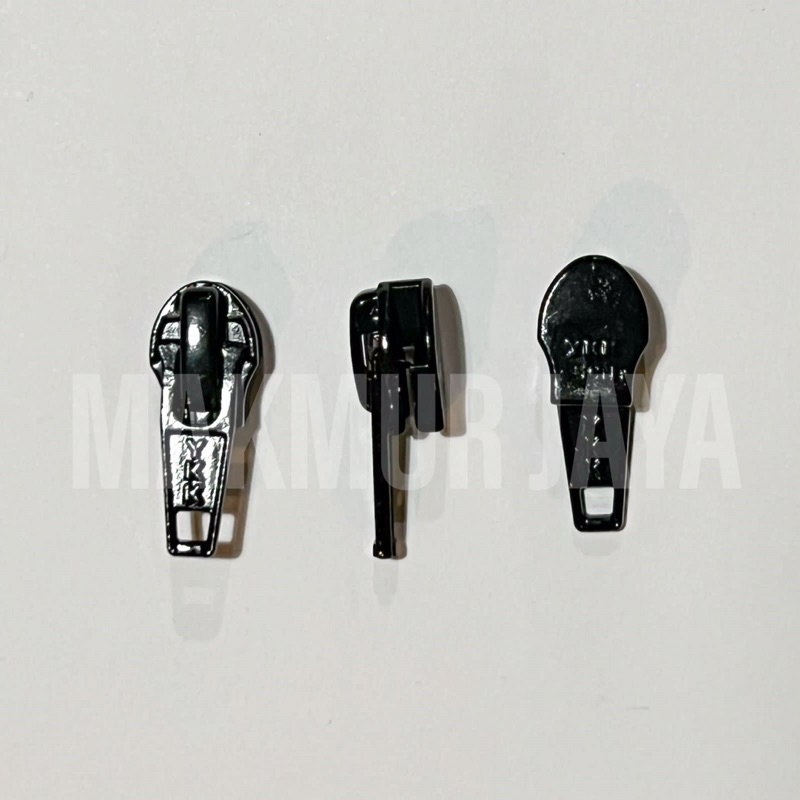 Jual Kepala Resleting YKK Koil Nomor 5 Automatic Lock No 5 CN DAB Terbalik Per Biji | Shopee ...