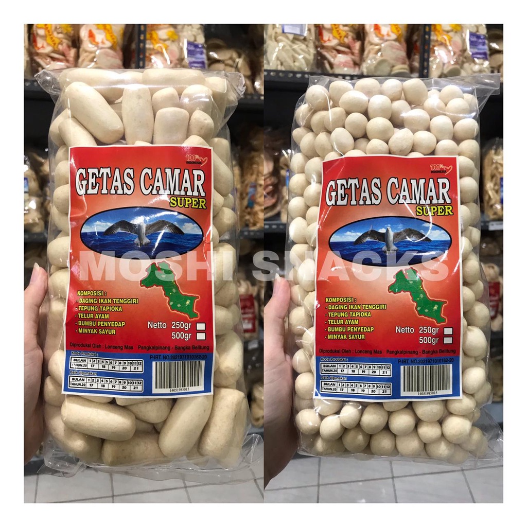 Jual Getas Bangka Ikan Cap Camar Super / Getes Ikan Kerupuk Asli Bangka ...