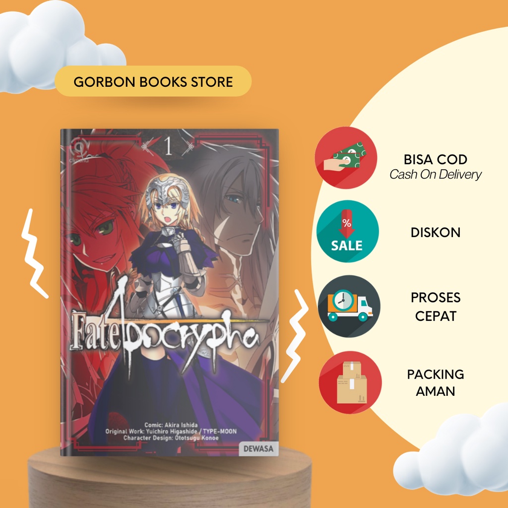 Jual Komik Akasha : Fate/Apocrypha 01 By AKIRA ISHIDA/YUICHIRO HIGASHIDE/TYPE-MOON | Shopee ...