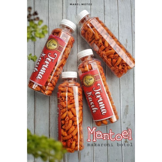 Jual MANTOEL=MAKARONI BOTOL/MAKARONI PEDAS BUMBU NASI GORENG KHAS ...