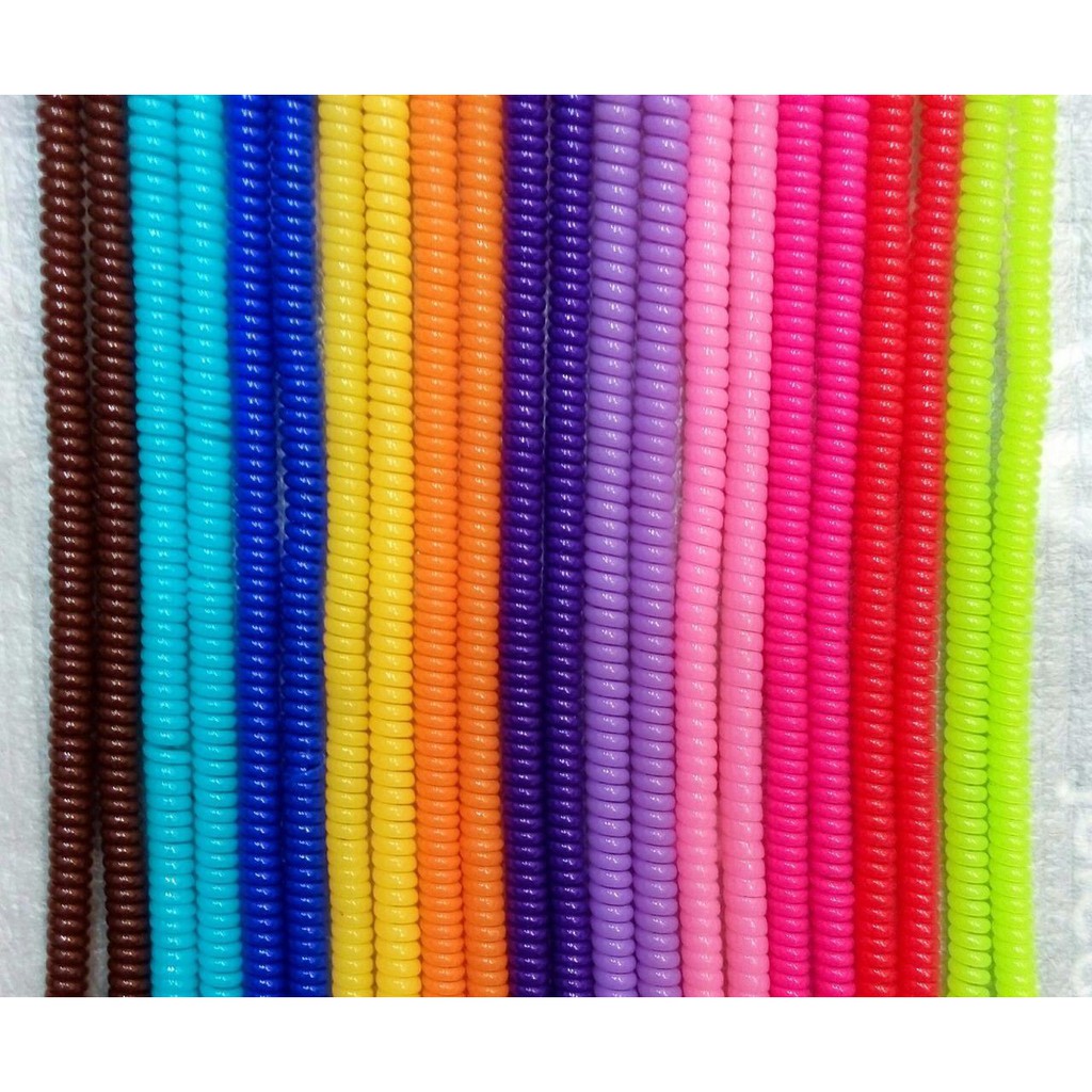 Jual Tali Spiral Untuk Pelindung Kabel Spiral Charger - cable protector ...