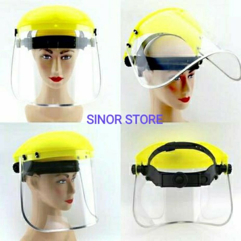 Jual FACESHIELD GOSAVE Helmet APD Medis Frame List Alumunium Face ...