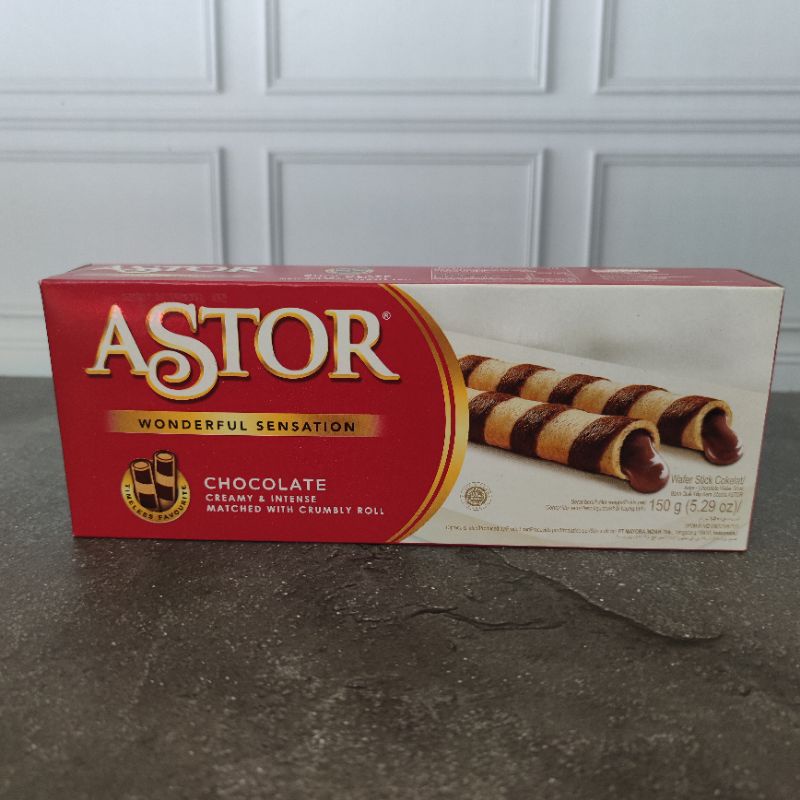 Jual Astor Chocolate Wafer Roll 150gr | Shopee Indonesia