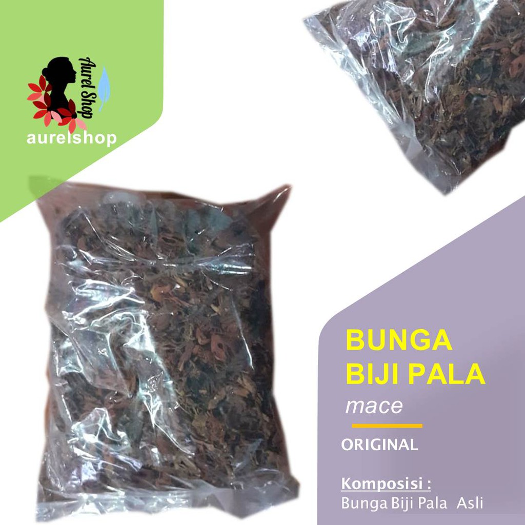 Jual Bunga Biji Pala kering 1 kg / Fuli / Cempra / Mace / Kembang Pala ...
