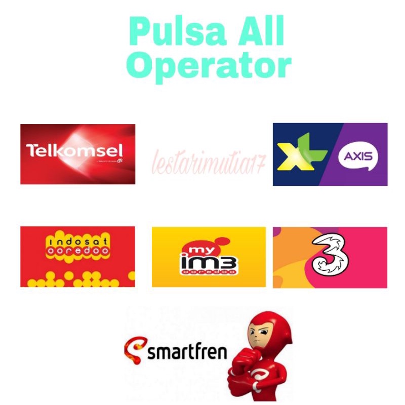 Jual PULSA ALL OPERATOR (MENAMBAH MASA AKTIF) | Shopee Indonesia