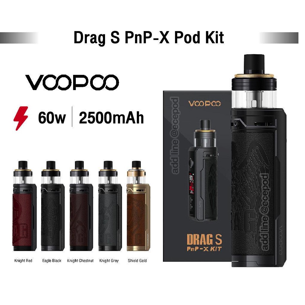 Jual VOPOO DRAG S PNP X PODS KIT AUTHENTIC | Shopee Indonesia