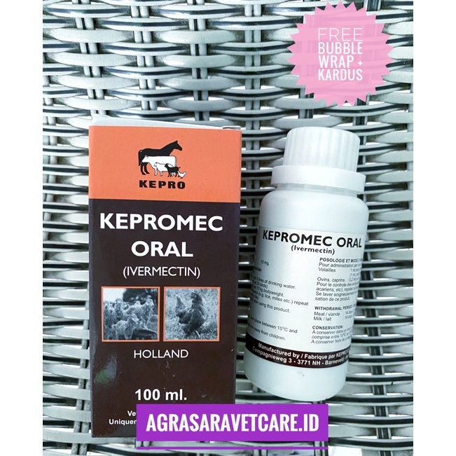 Jual Kepromec ORAL 100 ml - obat cacing gudig gurem scabies ayam ...