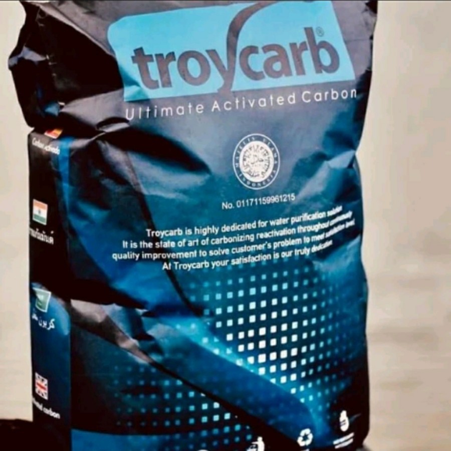 Jual TROYCARB KARBON AKTIF / ACTIVATED CARBON MEDIA FILTER AIR 25 KG ...