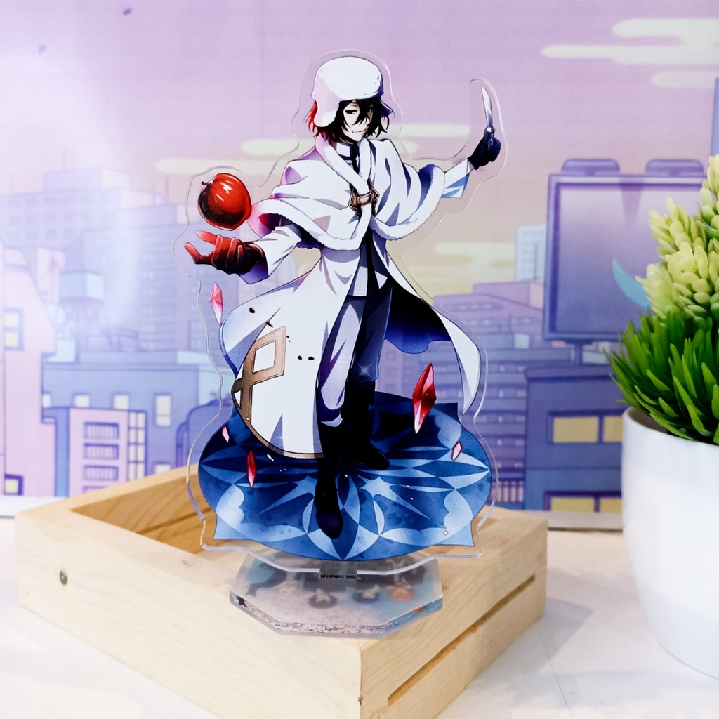 Jual Standee Akrilik Anime Bungou Stray Dogs BSD Dazai Osamu Anime ...