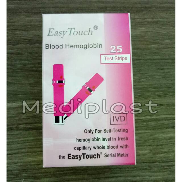Jual STRIP EASY TOUCH HEMOGLOBIN / STRIP HEMOGLOBIN | Shopee Indonesia