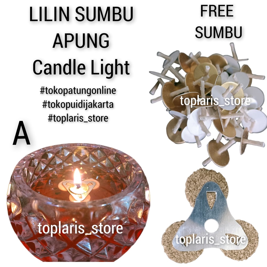 Jual Lilin Apung/Sumbu Pelita Plus pelampung Kualitas Bagus 002 ...